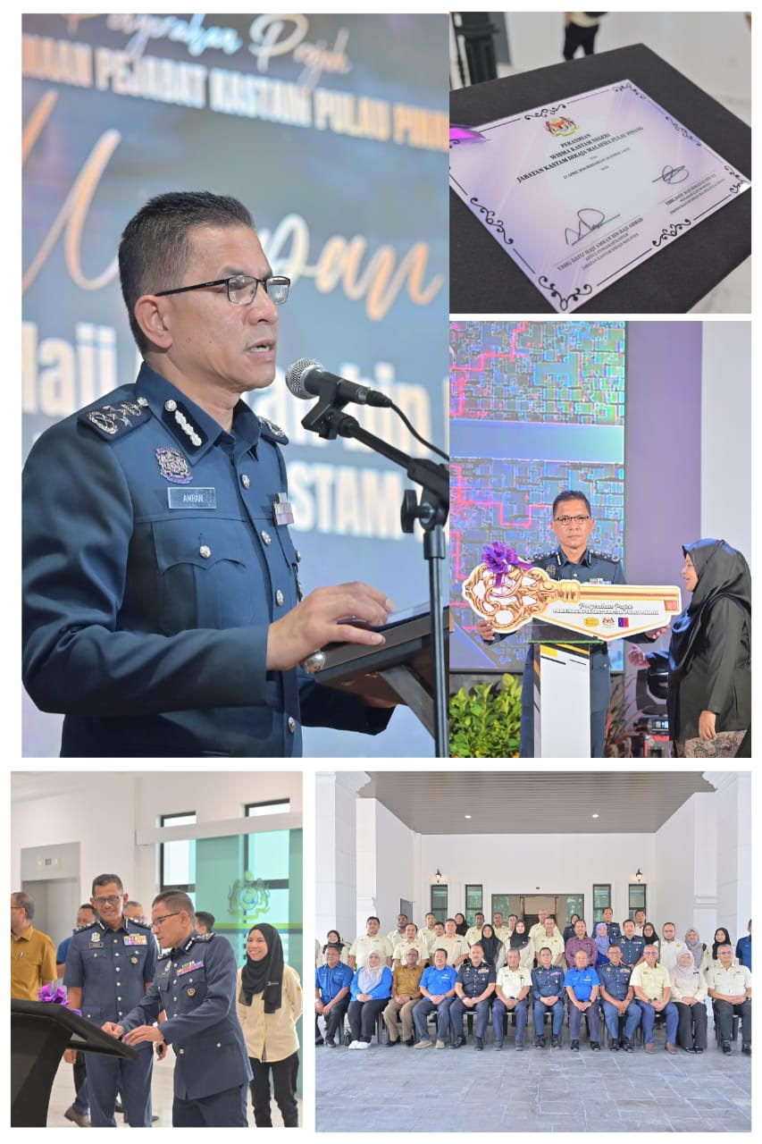 MAJLIS PENYERAHAN PROJEK PEMBINAAN PEJABAT JABATAN KASTAM DIRAJA ...